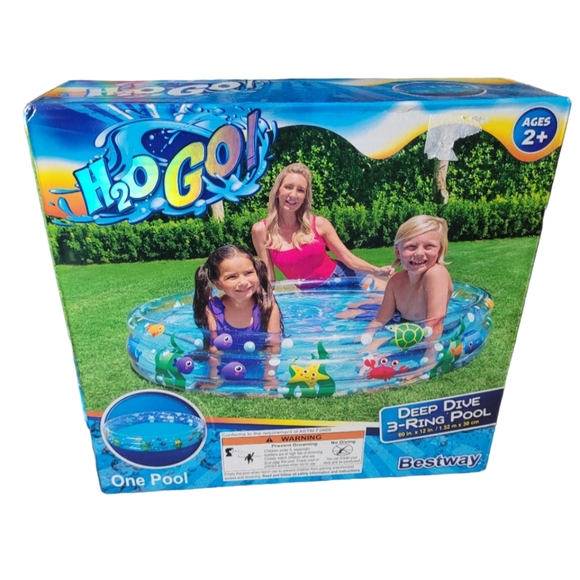 Bestway | Toys | H2go Pool Deep Dive 3 Ring Pool New In Box Bestway ...